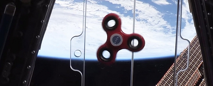 NASA Unleashes Fidget Spinner In Space