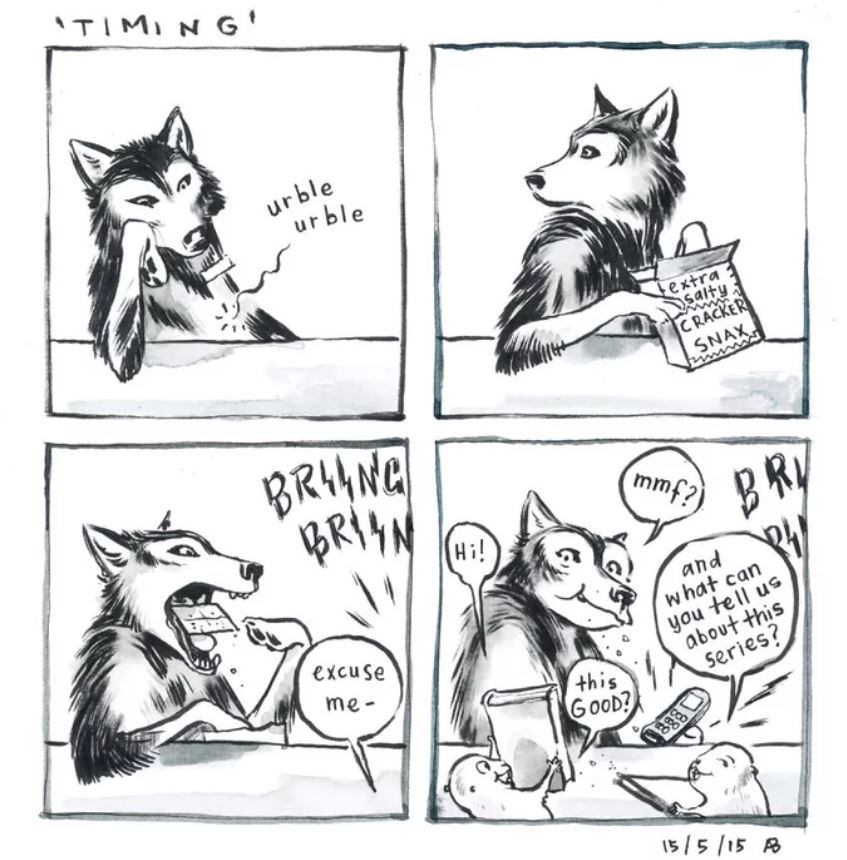 12 Retail Customer Service Experience Illustrated In Wolf Comics Is ...