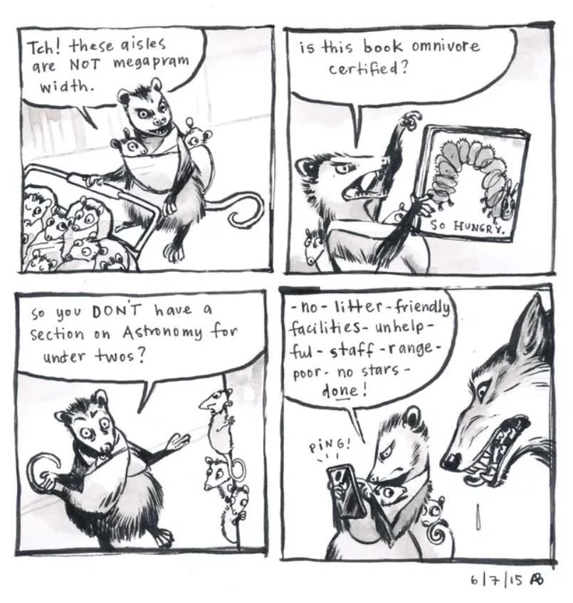 12 Retail Customer Service Experience Illustrated In Wolf Comics Is ...